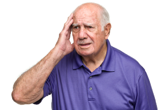 confused elderly person - HGH Prescription